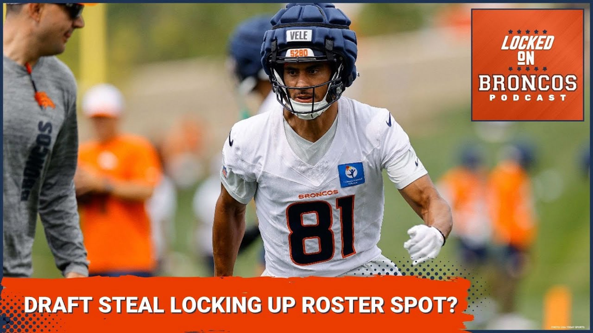 Denver Broncos Rookie Devaughn Vele Undeniable Early at Training Camp ...