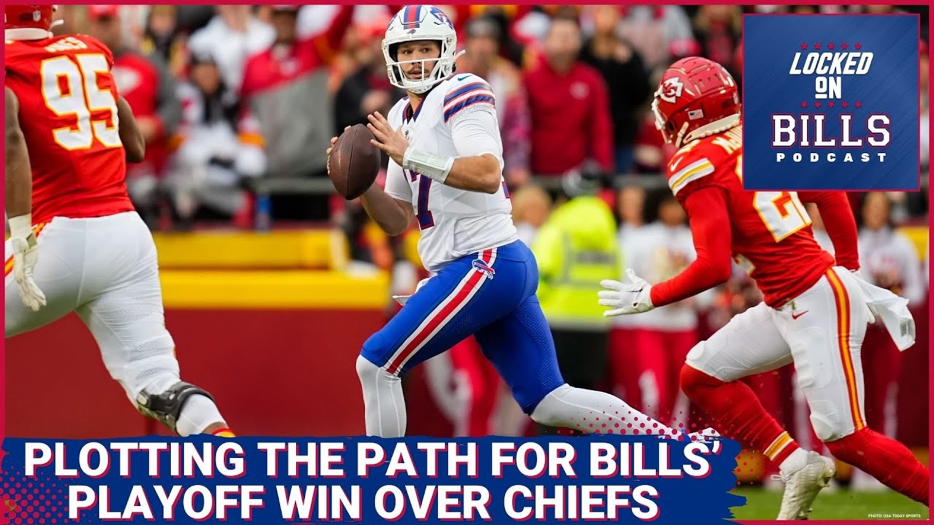 Plotting the path for Josh Allen, Buffalo Bills to win Playoff matchup vs Patrick Mahomes ...