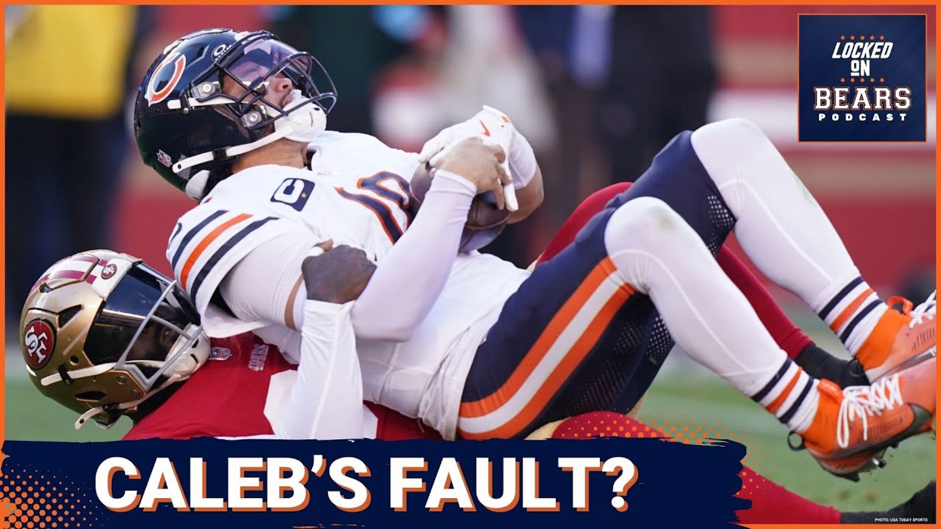 How much are Caleb Williams’ sacks his fault? Assessing blame on ...