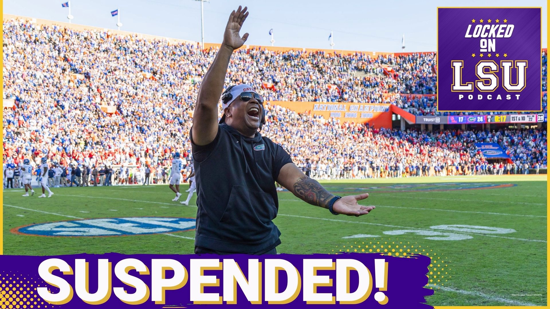 Florida Coach SUSPENDED After LSU Fight | Herbstreit Ranks LSU #1 ...