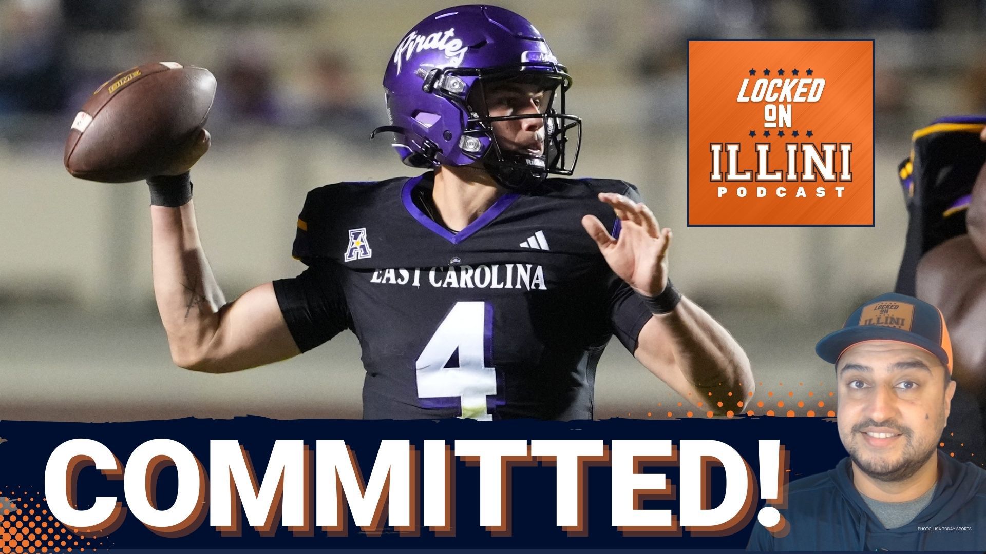 RAPID REACTION: Illinois GETS THEIR GUY! QB Katin Houser COMMITS to the ...