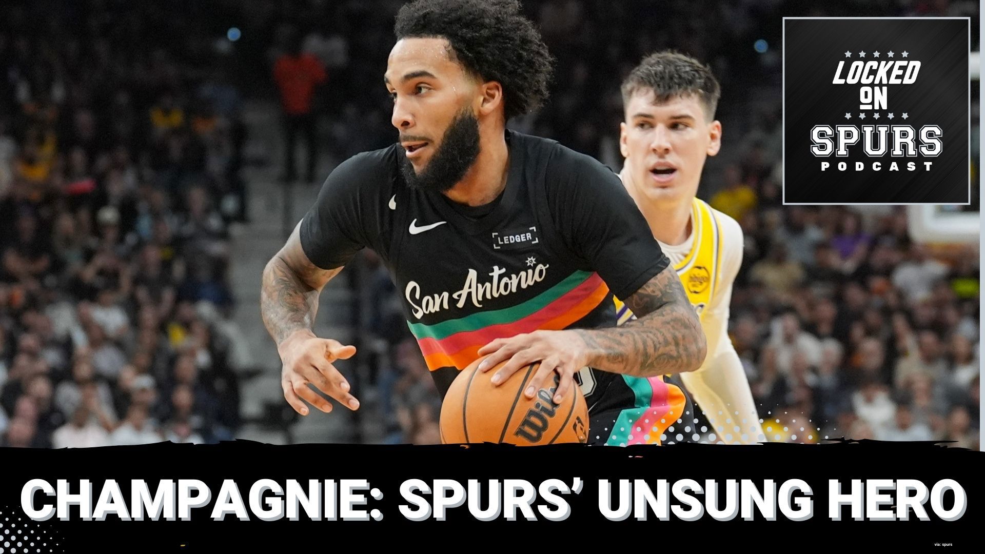 Spurs' Julian Champagnie is the team's unsung hero | Locked On Spurs ...