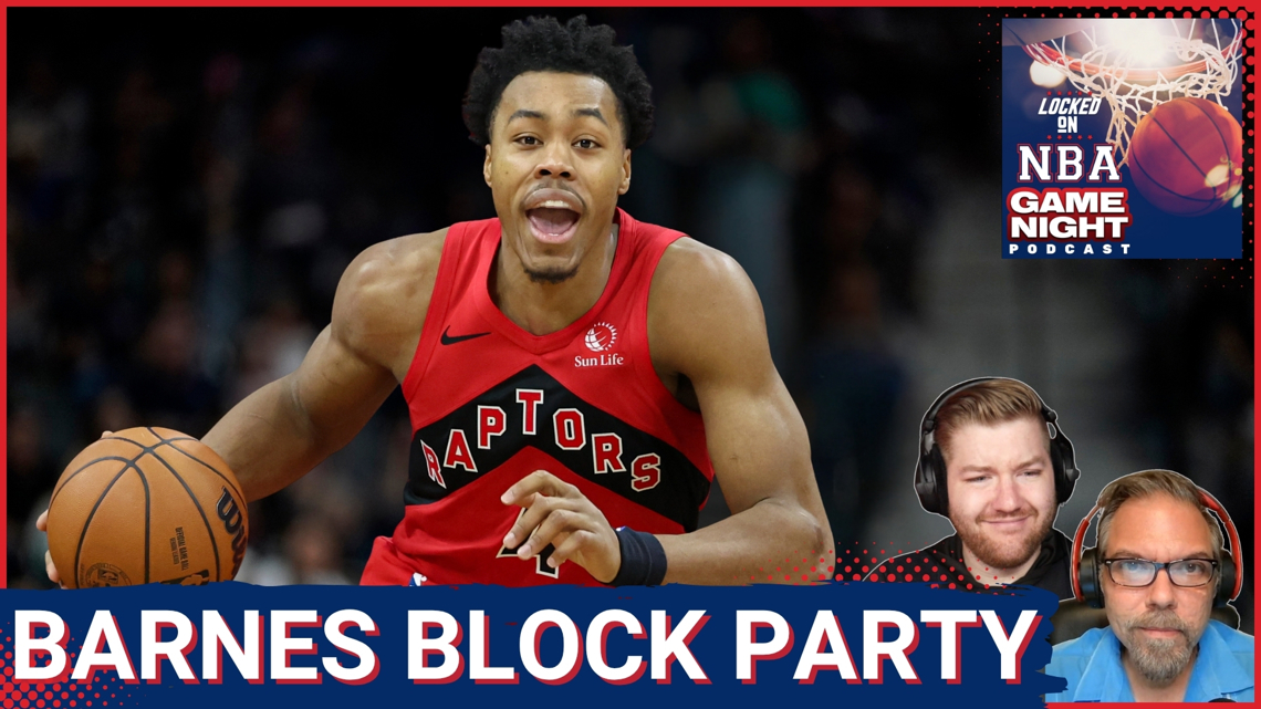 GAME NIGHT: Scottie Barnes BLOCK PARTY As Raptors STUN Cavs | Suns BLOWOUT Pacers | Jalen ...