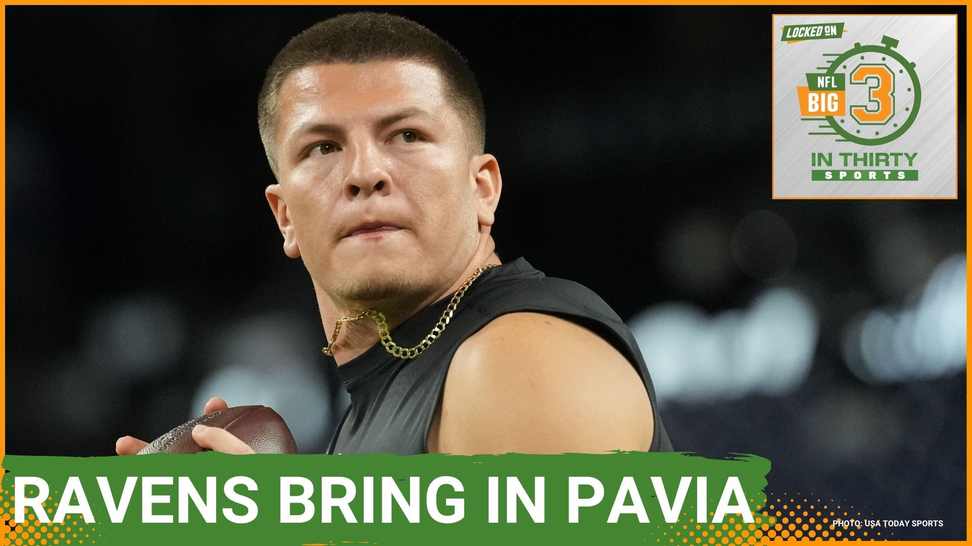Ravens BRING IN DIEGO PAVIA For Minicamp | The Big 3 in 30 NFL ...