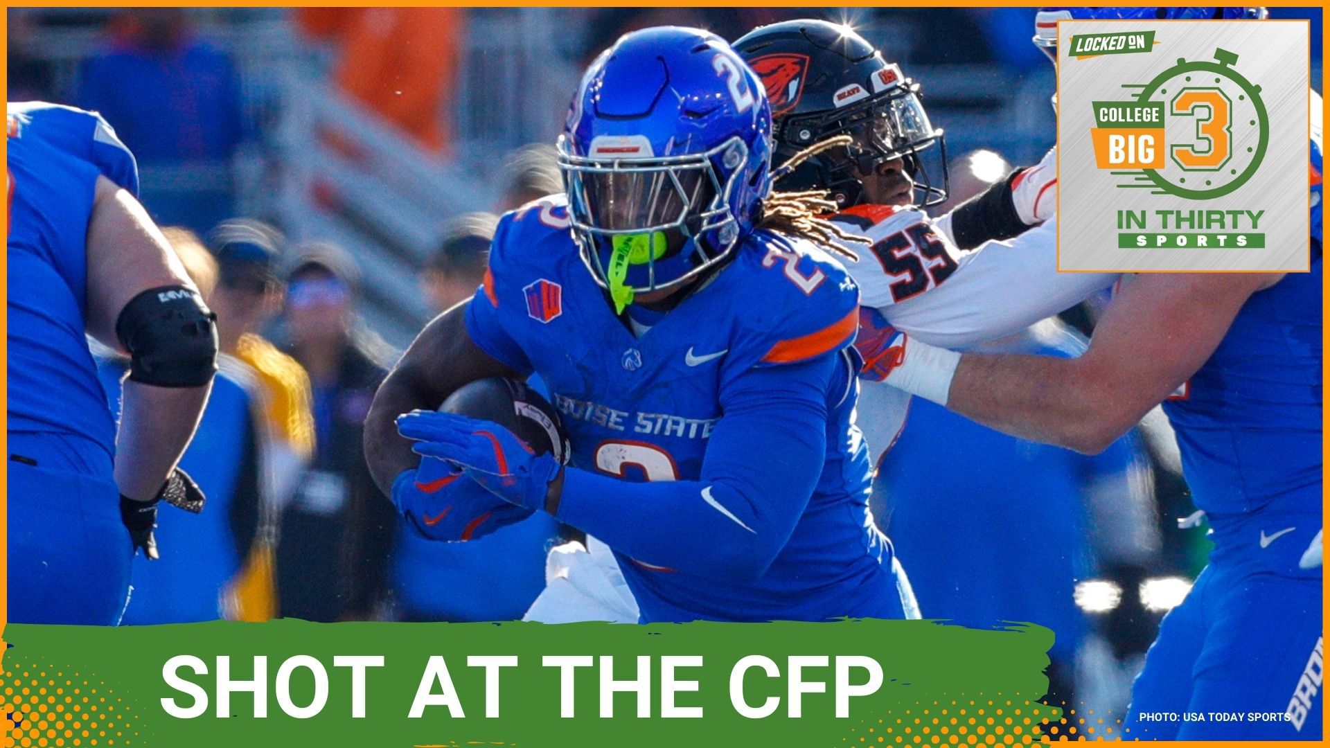 Boise State Plays For Its Spot in the Playoff | The Big 3 In 30 College ...