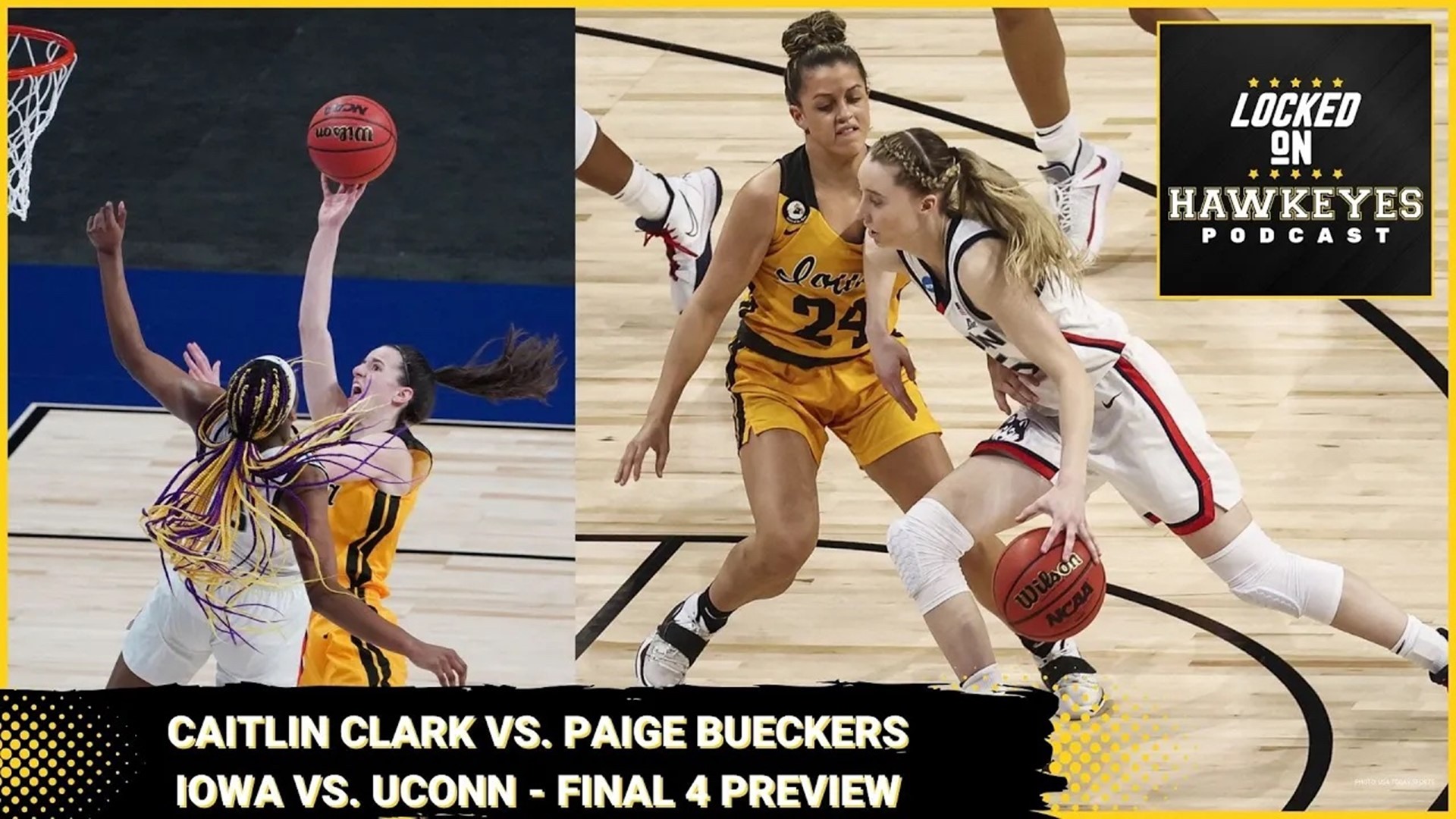 Caitlin Clark vs. Paige Bueckers: Iowa vs. UConn Final Four Matchup ...