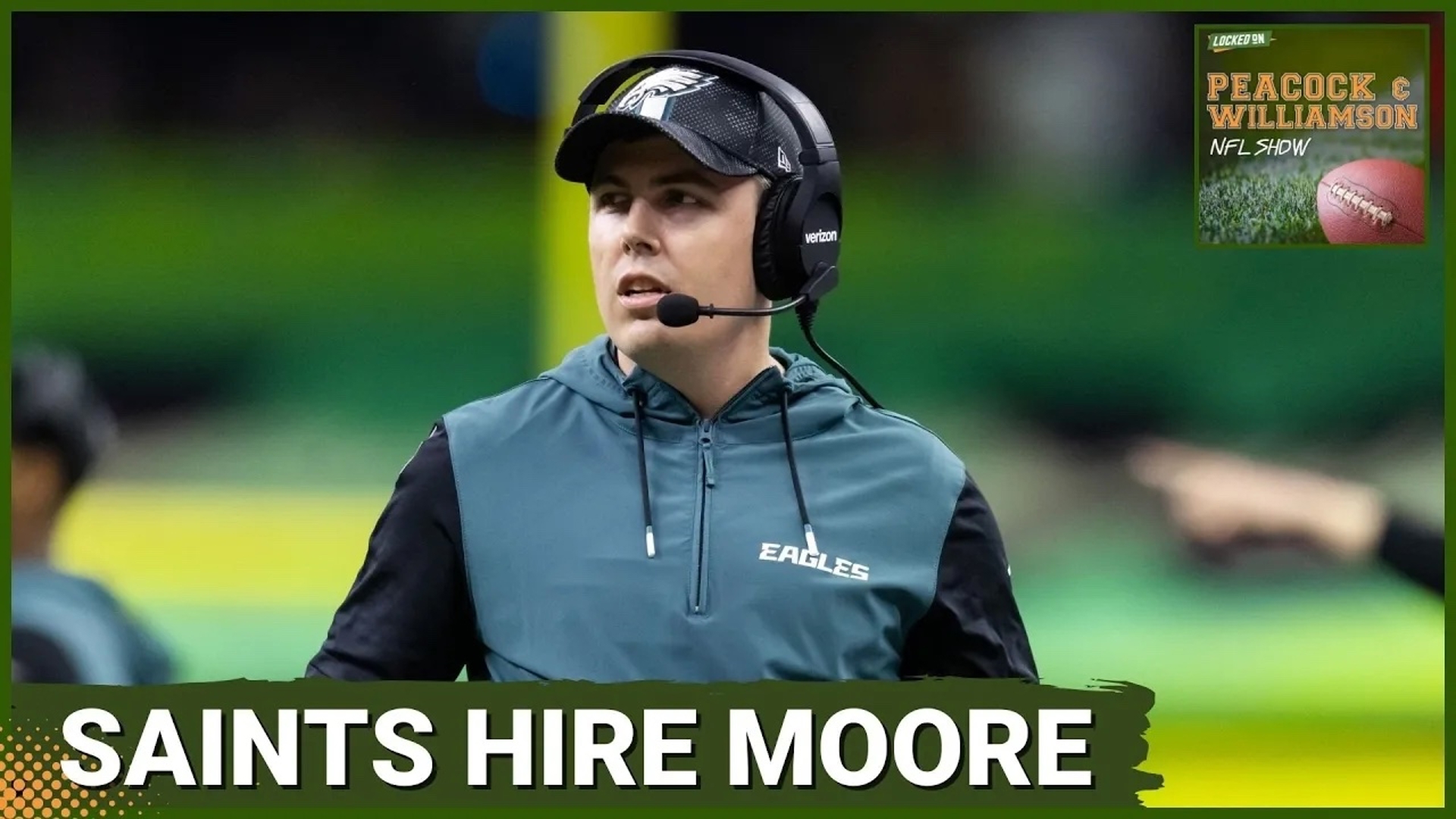 Saints Future with HC Kellen Moore // Deebo Samuel and Aaron Rodgers ...