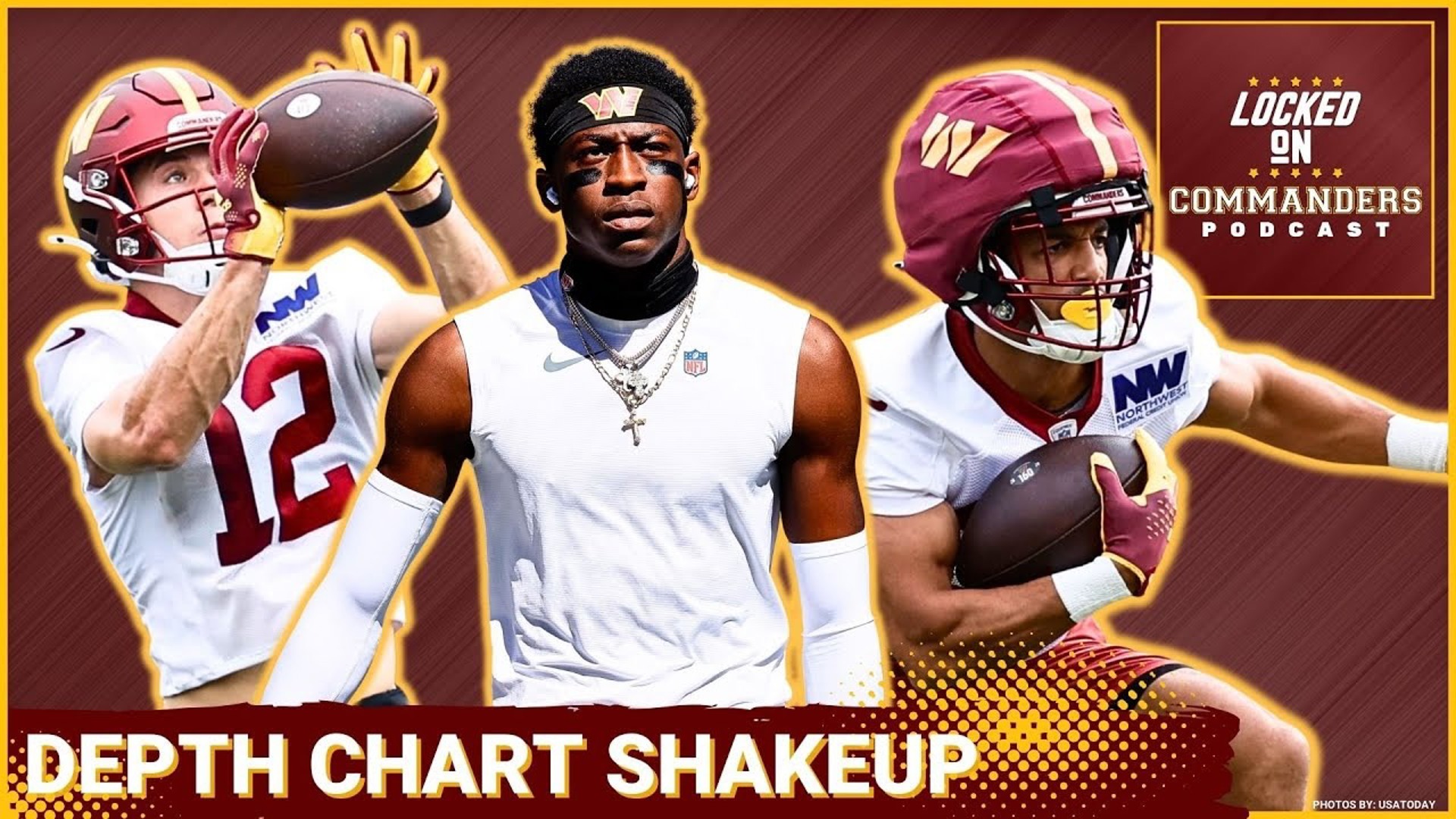 Washington Commanders Depth Chart Surprises and Jayden Daniels' Week 1 ...
