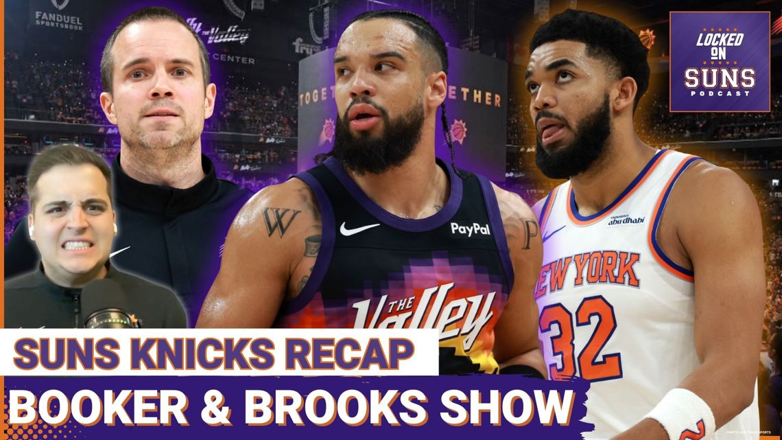 The Phoenix Suns BEAT The New York Knicks Behind Devin Booker And ...
