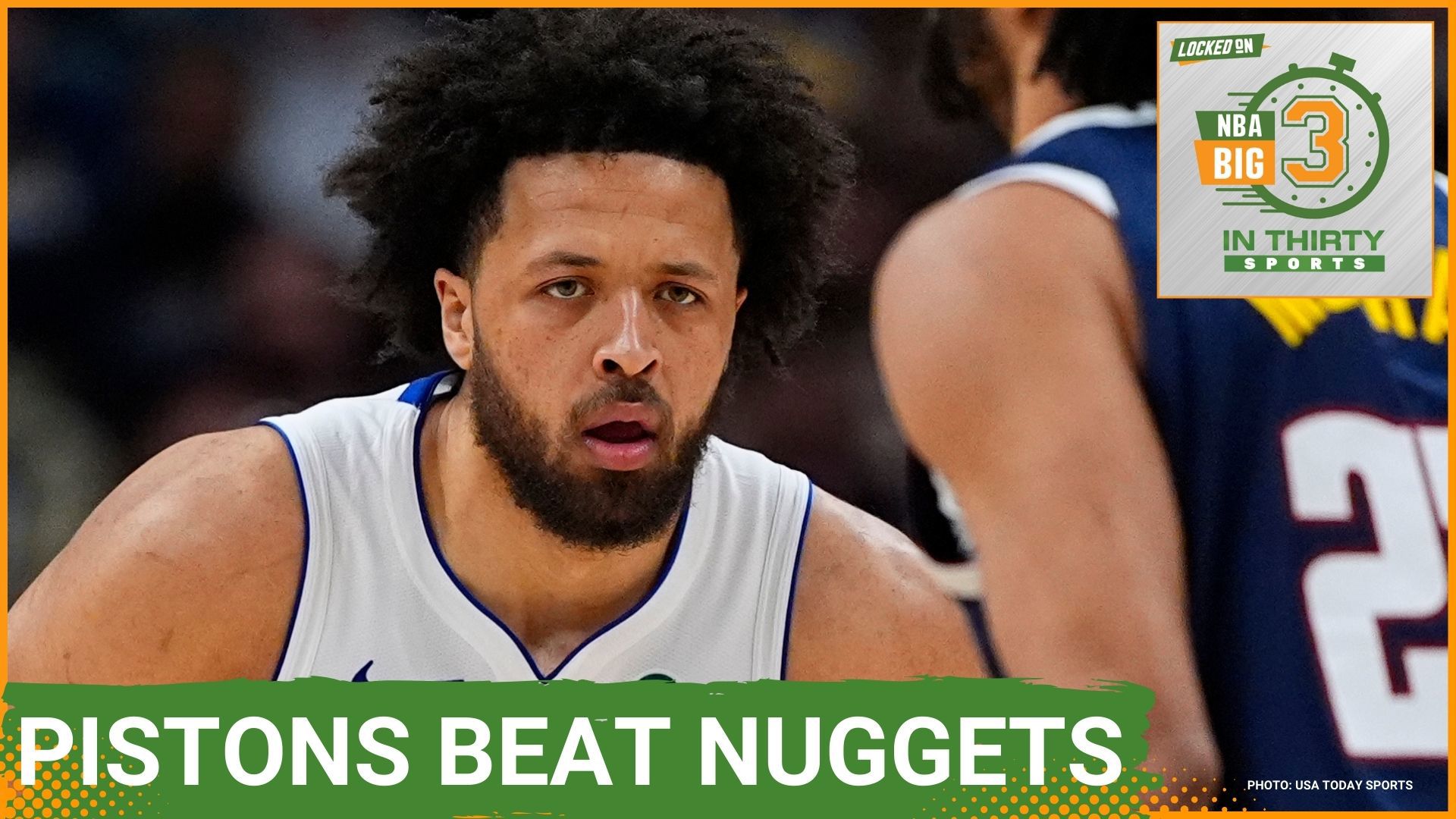 Pistons Get ROAD WIN Over Nuggets With Sloppy Victory | The Big 3 in 30 ...