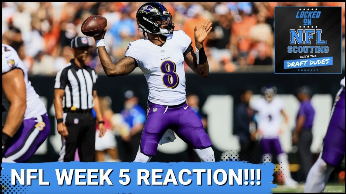 NFL Week 5 Reaction: Ravens keep rolling, Bills blow it, Cardinals ...