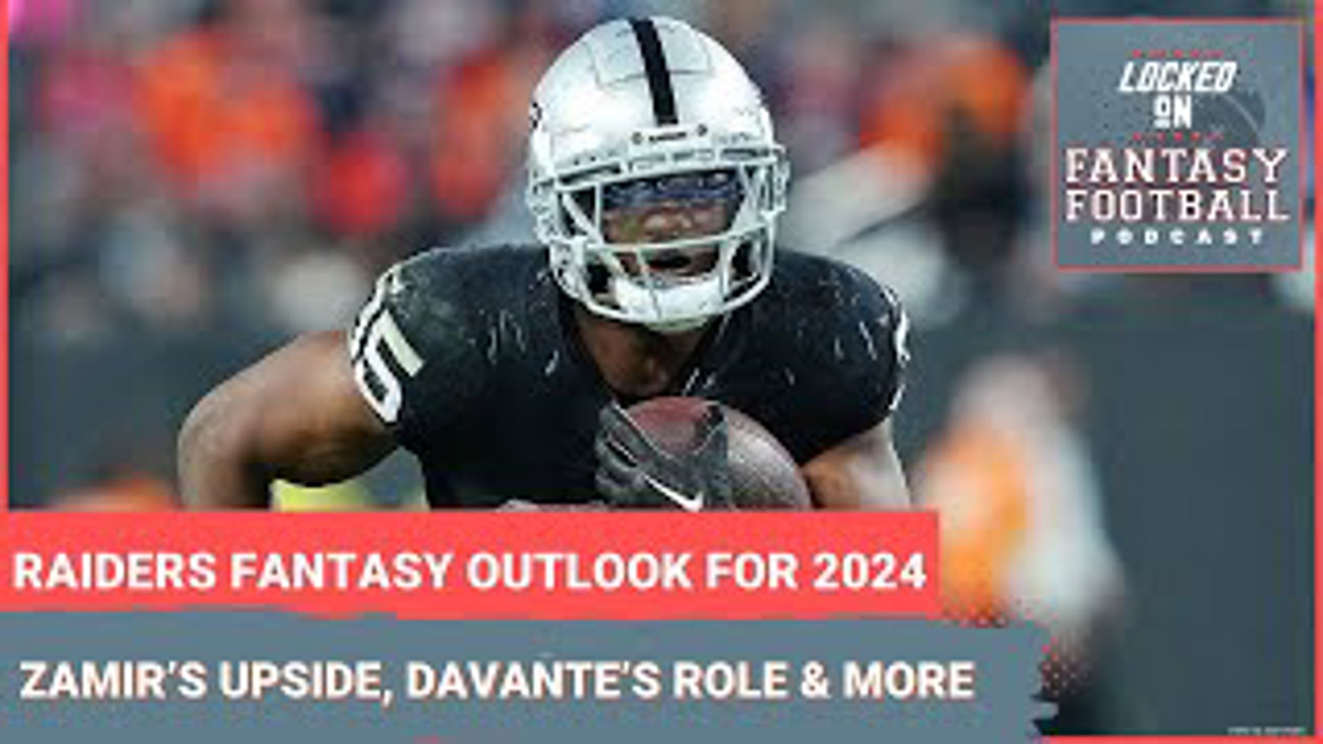 Las Vegas Raiders fantasy football outlook for 2024 NFL season: Zamir White, Davante Adams ...