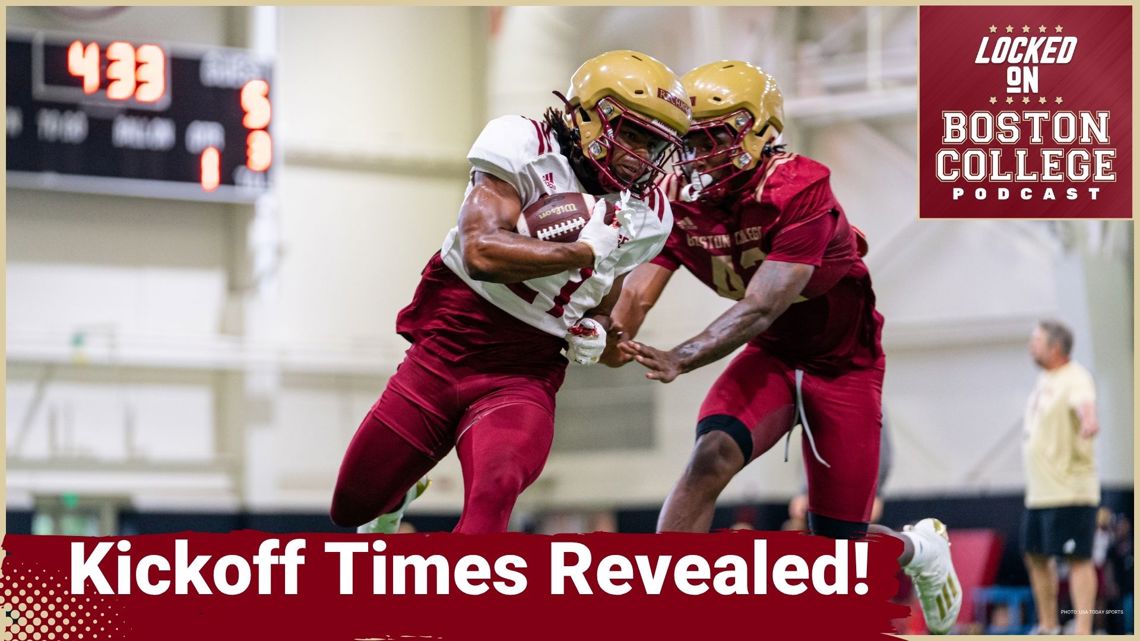 ALERT: Two of Eagles' First Three Games Set for PRIMETIME | Can BC ...