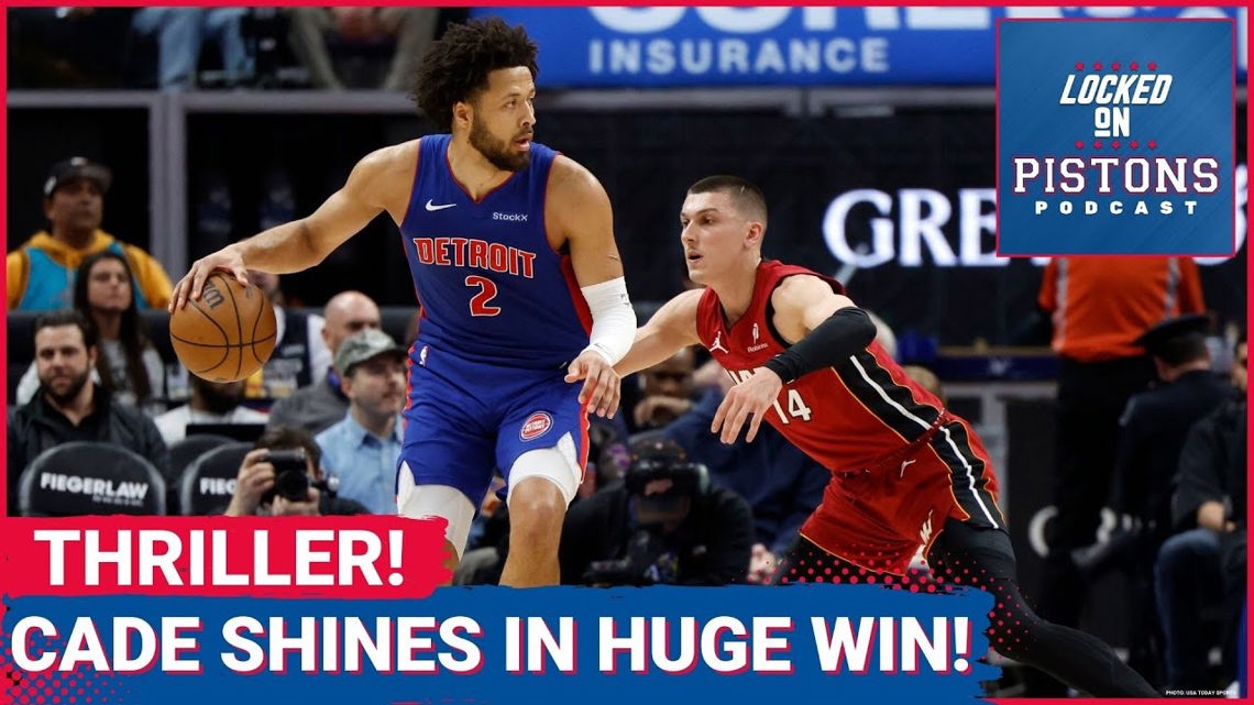 Detroit Pistons Survive Thriller, New Starting Lineup Thrives With Cade ...