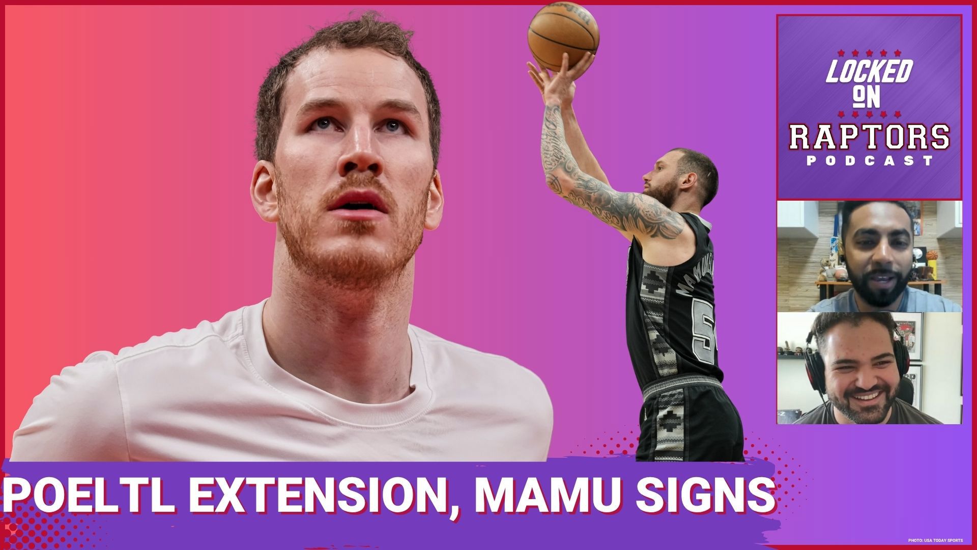 Jakob Poeltl Gets Extension, Sandro Mamukelashvili Is Newest Toronto ...