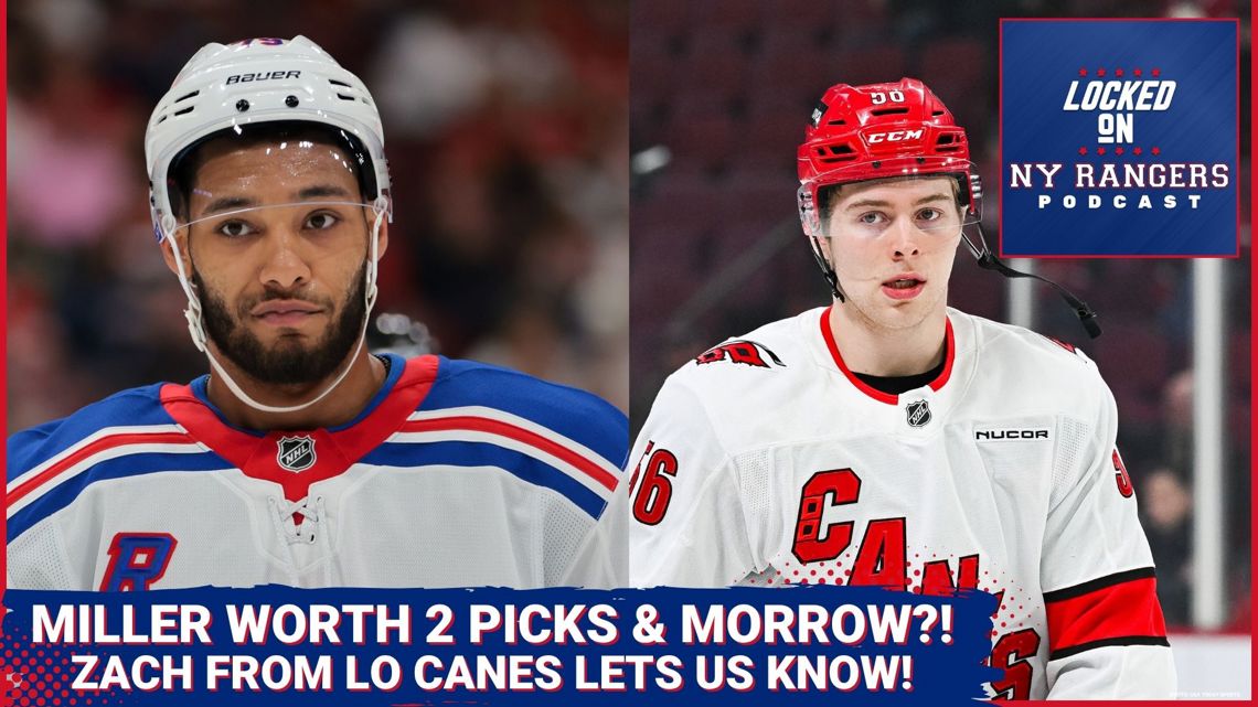 Did Rangers FLEECE Canes in K’Andre Miller trade?!? Talking Miller, Scott Morrow & more w/ LO ...