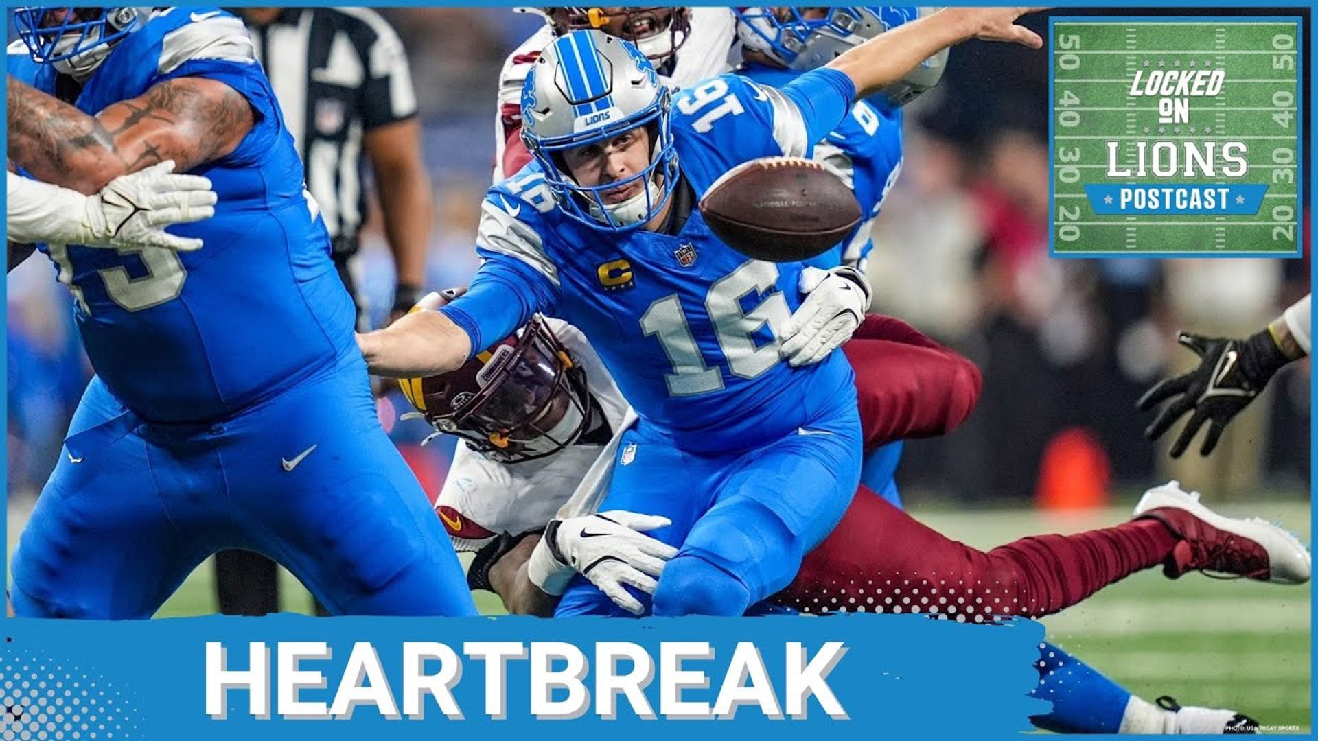 Lions POSTCAST: Detroit Lions LOSE To Washington Commanders In NFC ...
