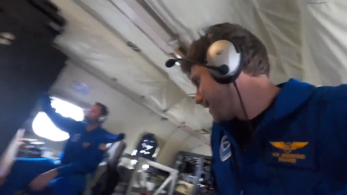 Video: Hurricane Hunters' intense flight through Milton ...
