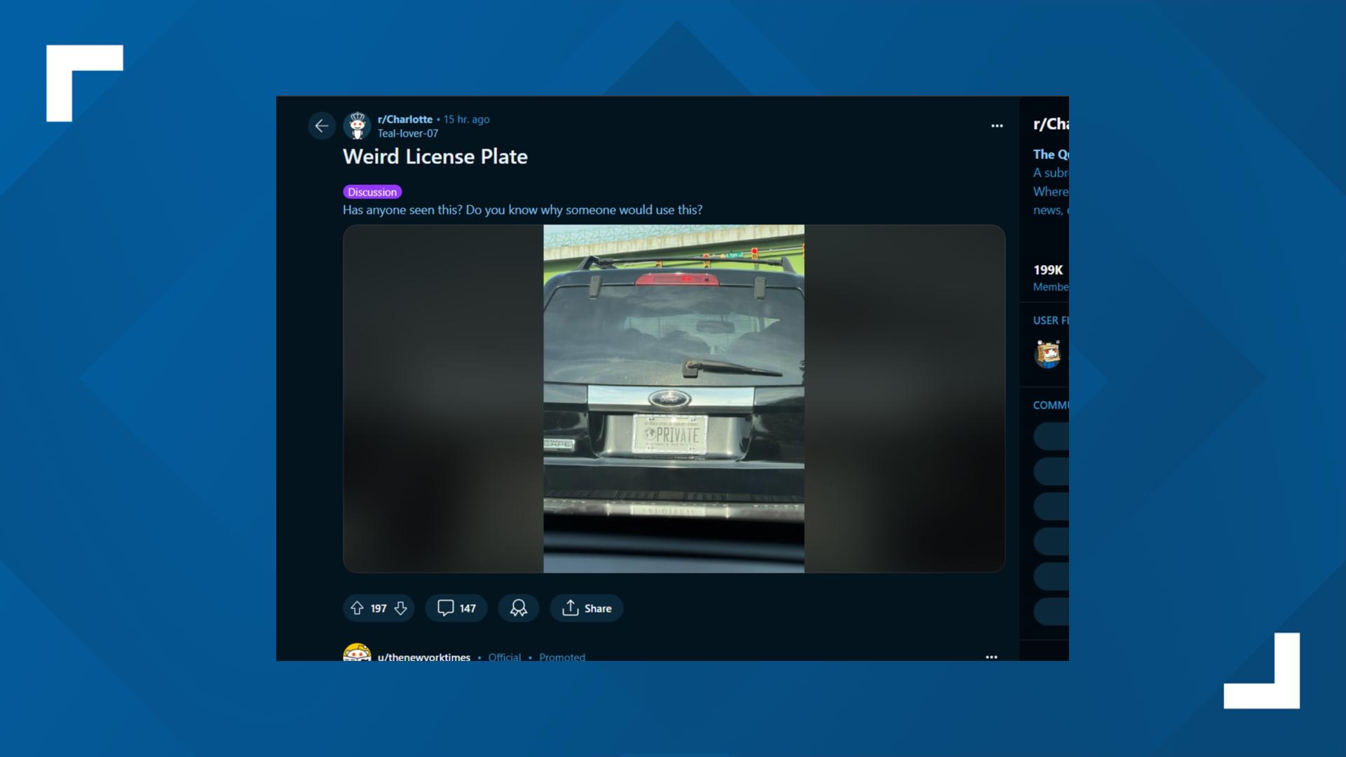 Can you use 'Sovereign Citizen' license plates in North Carolina ...
