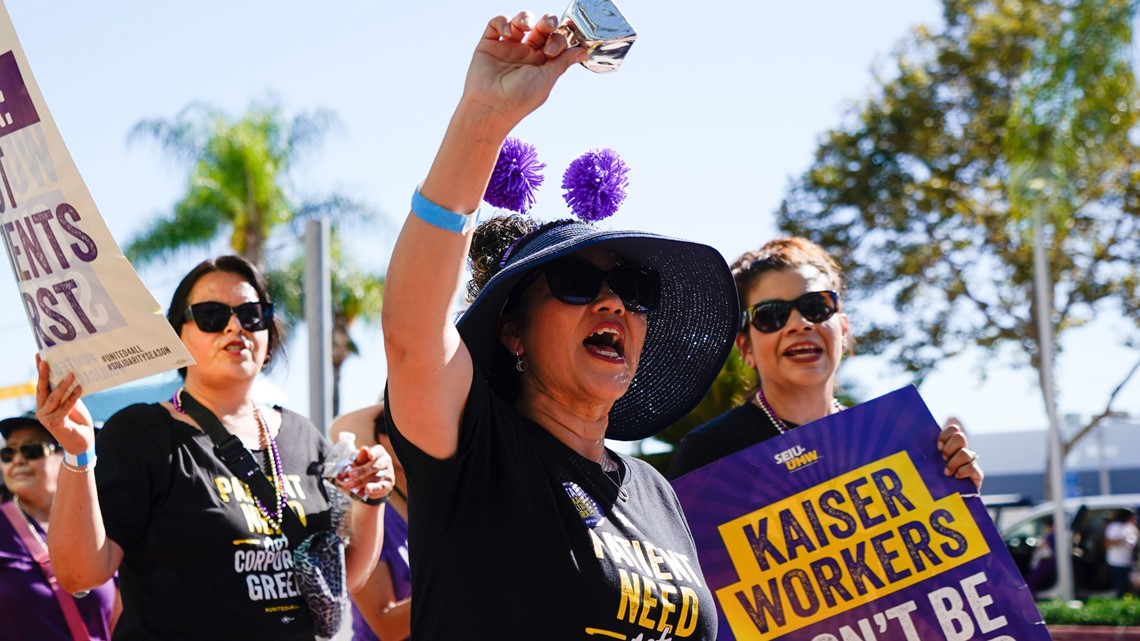 Kaiser Permanente workers reach last day of strike with no deal ...