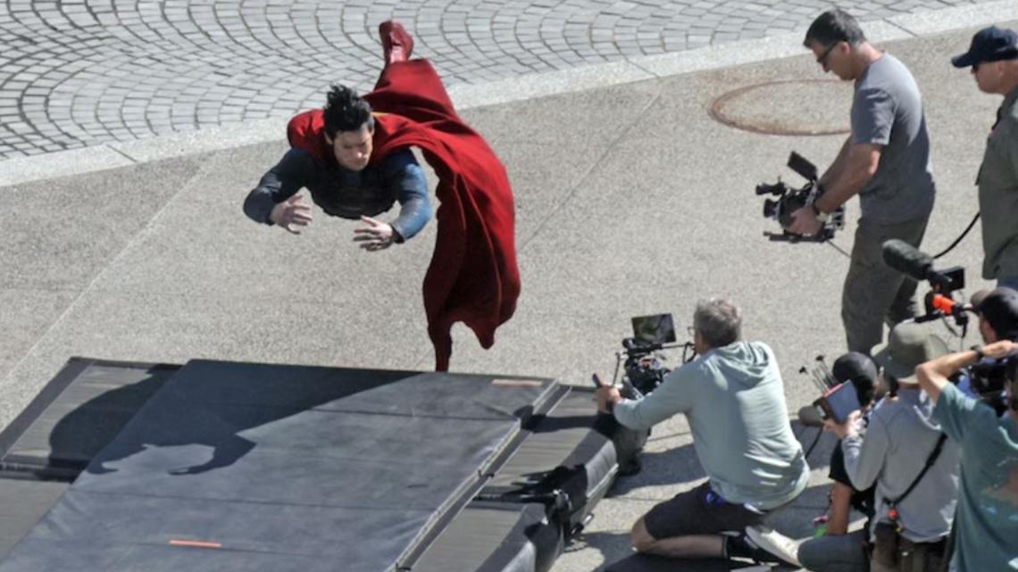 Superman filming in Cleveland: Christopher Reeve's son on set ...