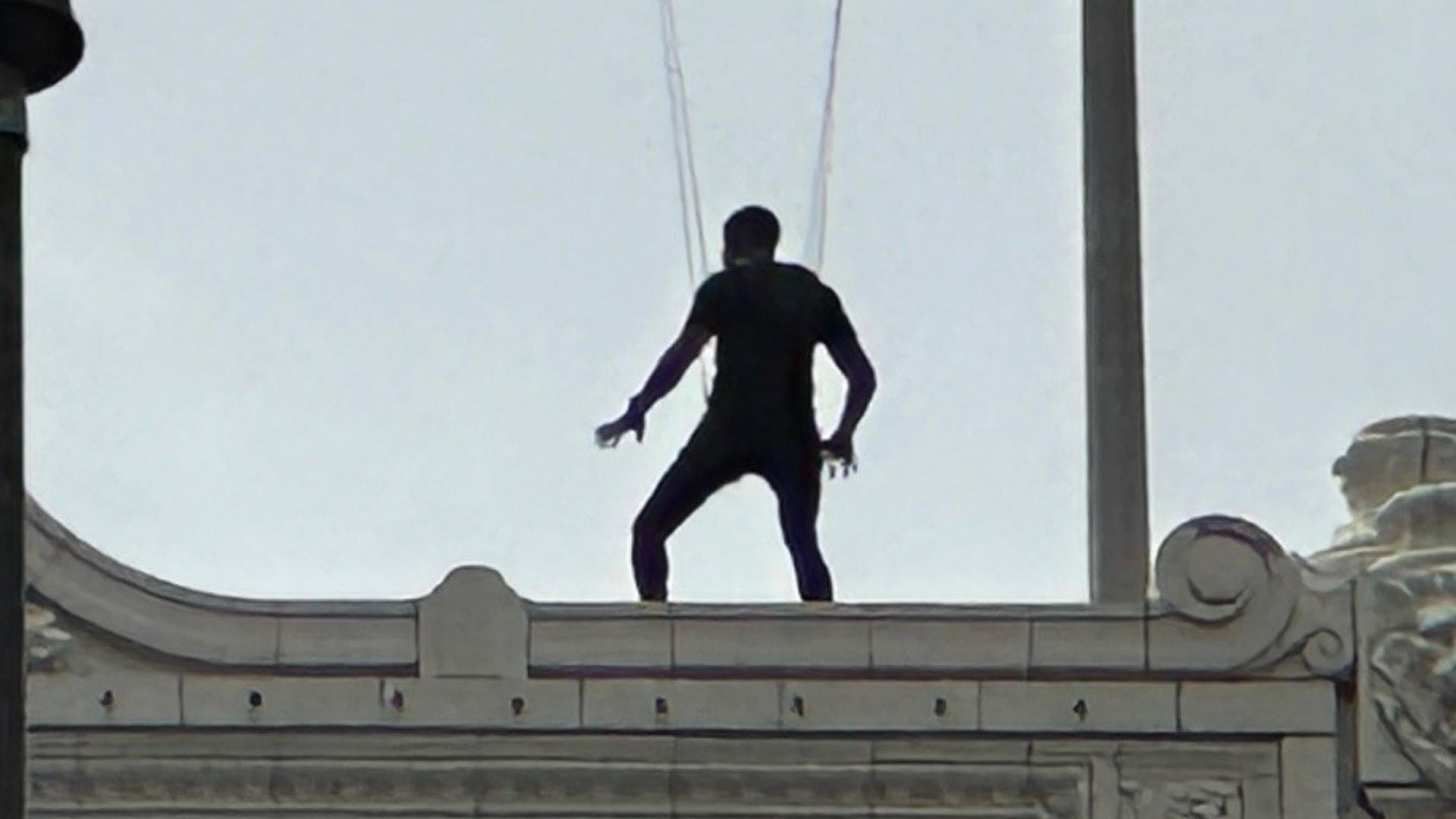 Superman filming in Cleveland: Christopher Reeve's son on set ...