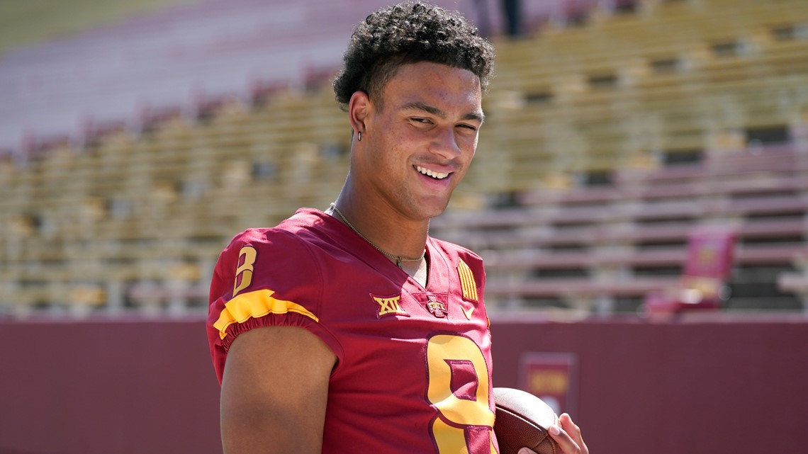 Iowa State football: WR Xavier Hutchinson ready for 2022 season ...