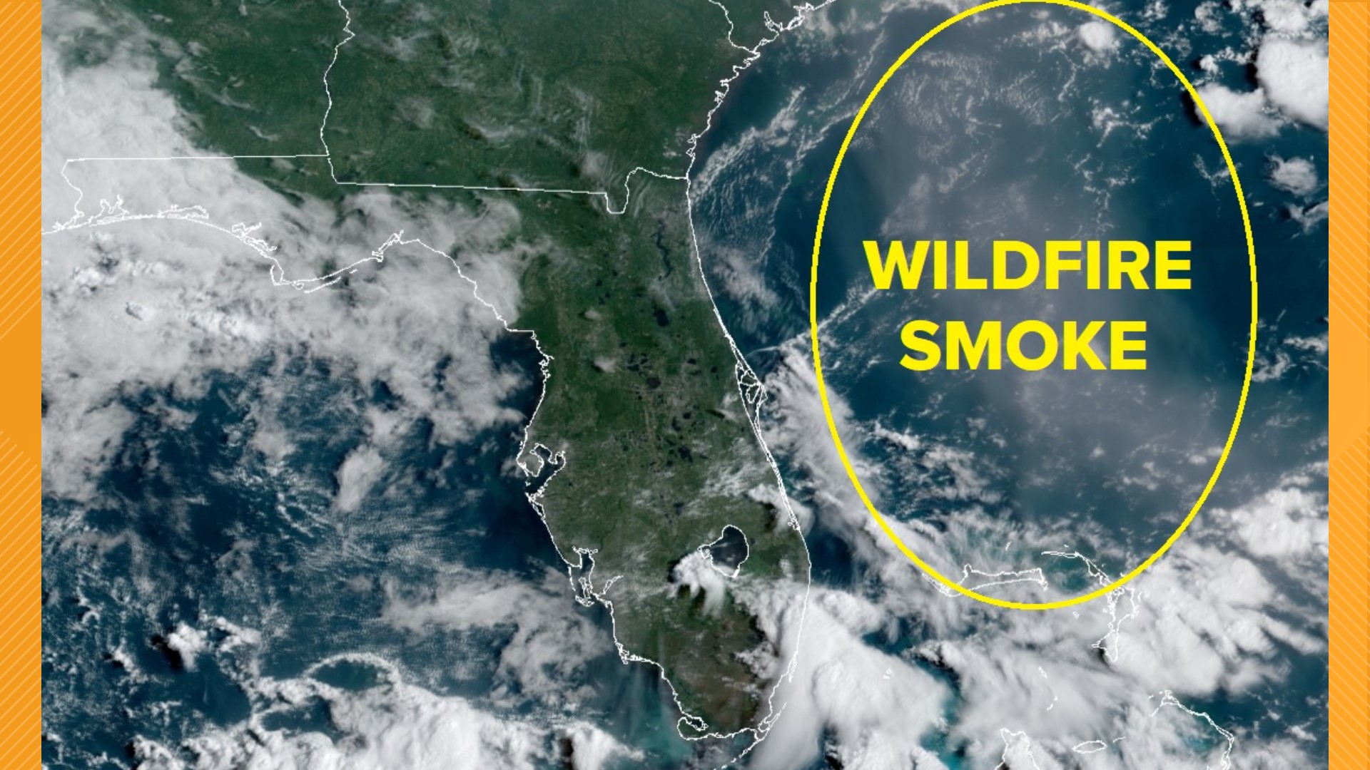 If it seems hazier outside in Jacksonville, it's wildfire smoke that's ...
