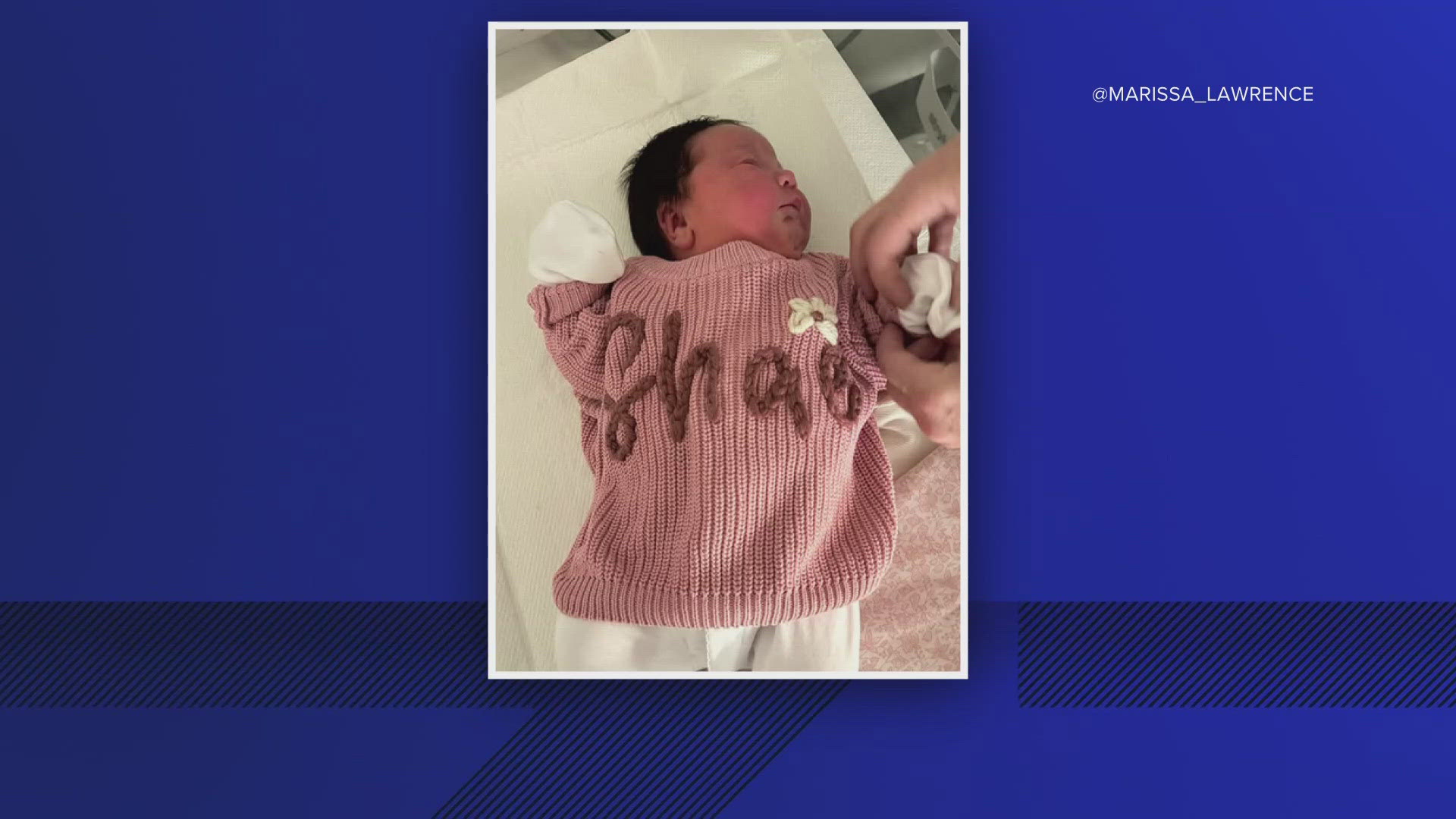 Trevor and Melissa Lawrence announce birth of baby girl ...