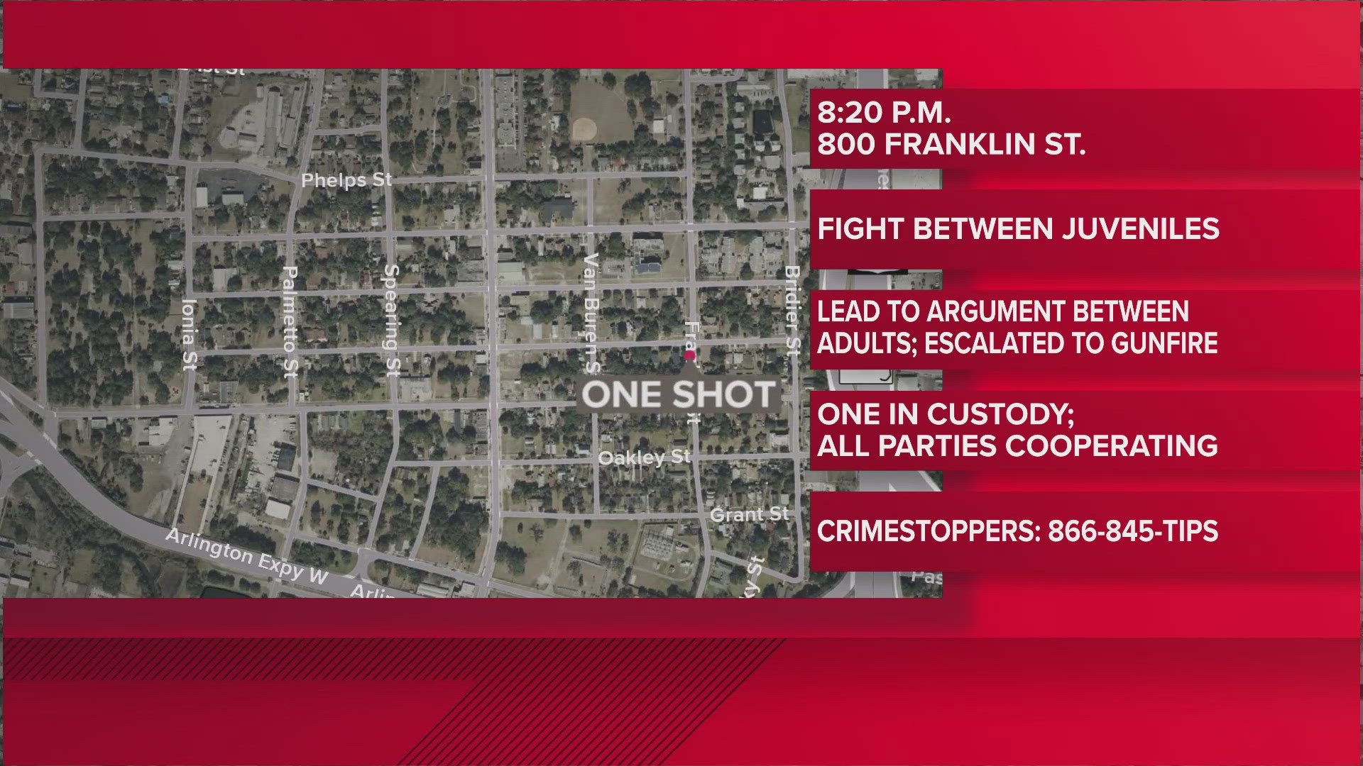 JSO: Argument leads to woman being shot on Franklin Street on Eastside ...