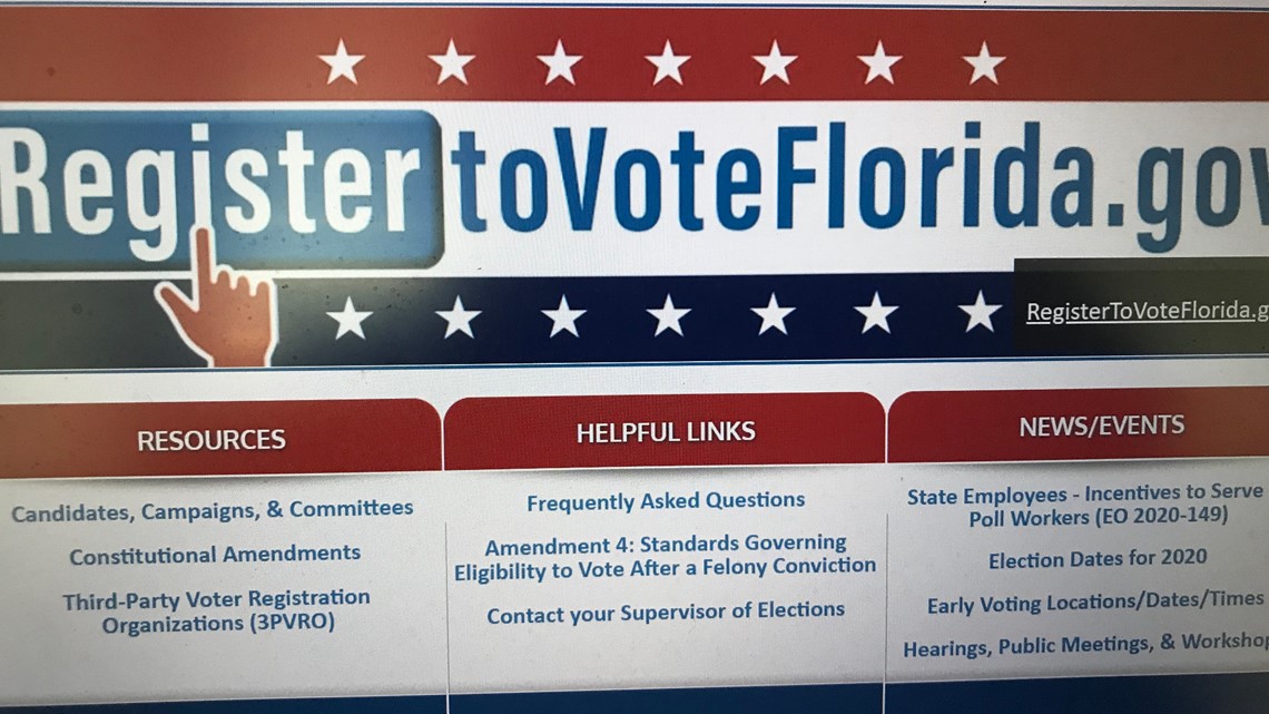 Why does my Florida voter status say I'm not eligible to vote ...
