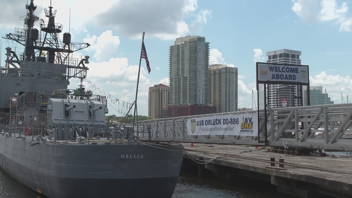 USS Orleck debuts in Jacksonville | firstcoastnews.com