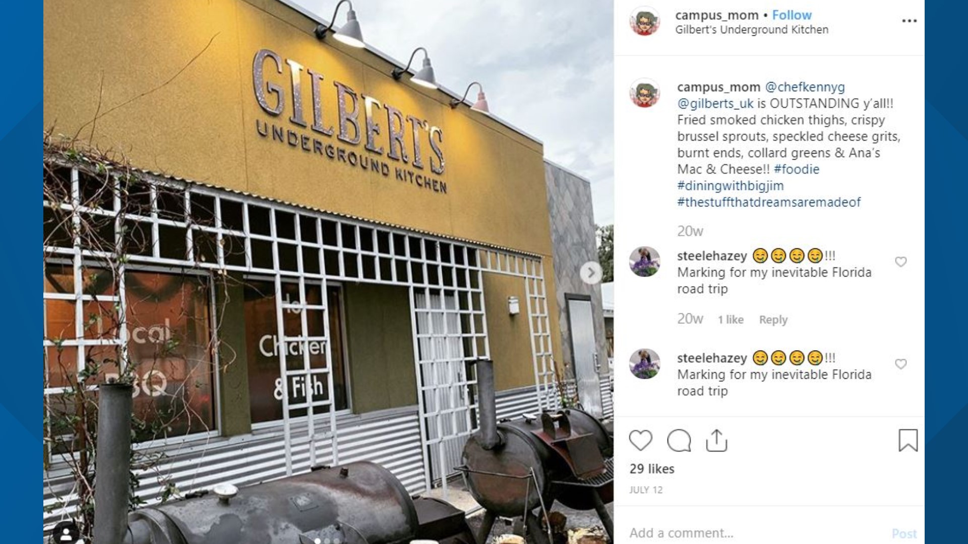Kenny Gilbert's 7th restaurant closes; here's what others were ...