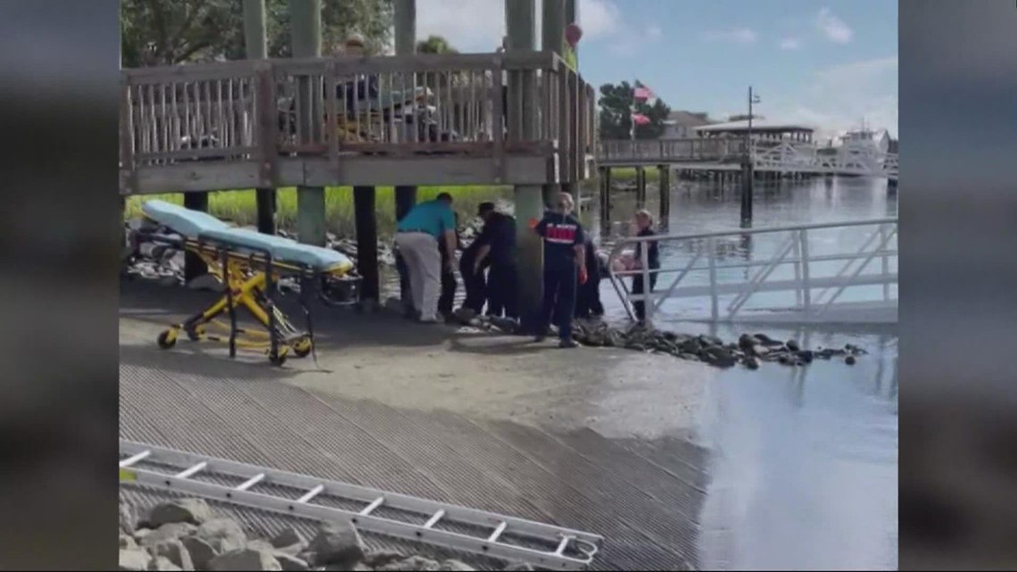 Details on what caused walkway on dock to collapse in St. Marys ...
