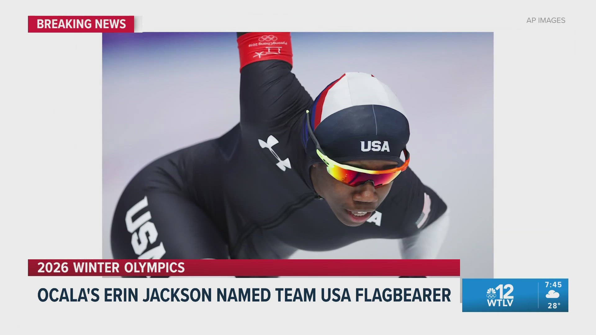 Florida native Erin Jackson named flag bearer for Team USA in 2026 ...