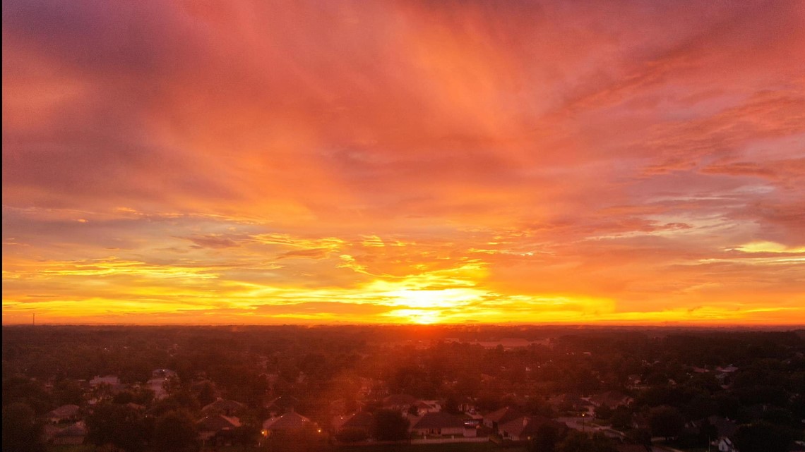 Yes, Saharan dust creates stunning sunsets but also helps stop ...