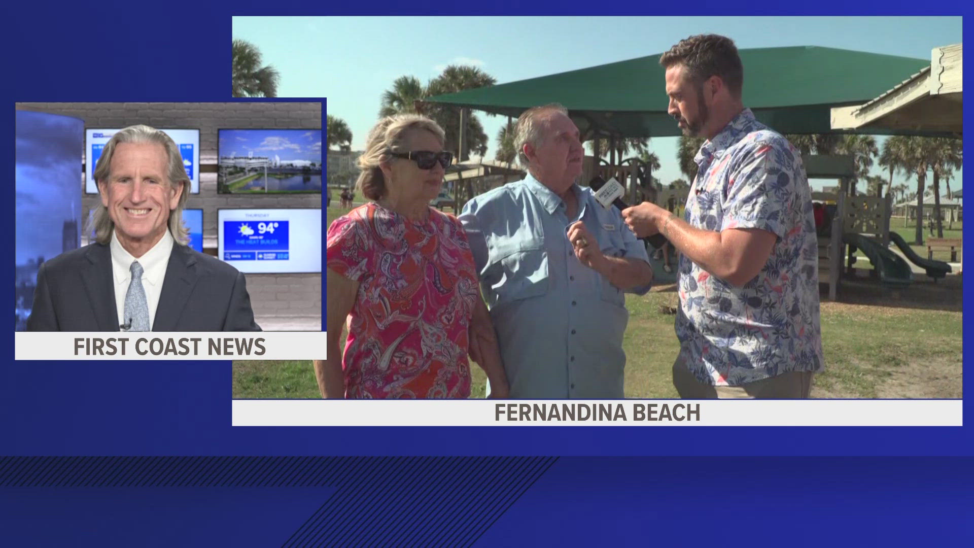 Surprise! Friends and First Coast Weather Watchers give special messages to Tim Deegan ...