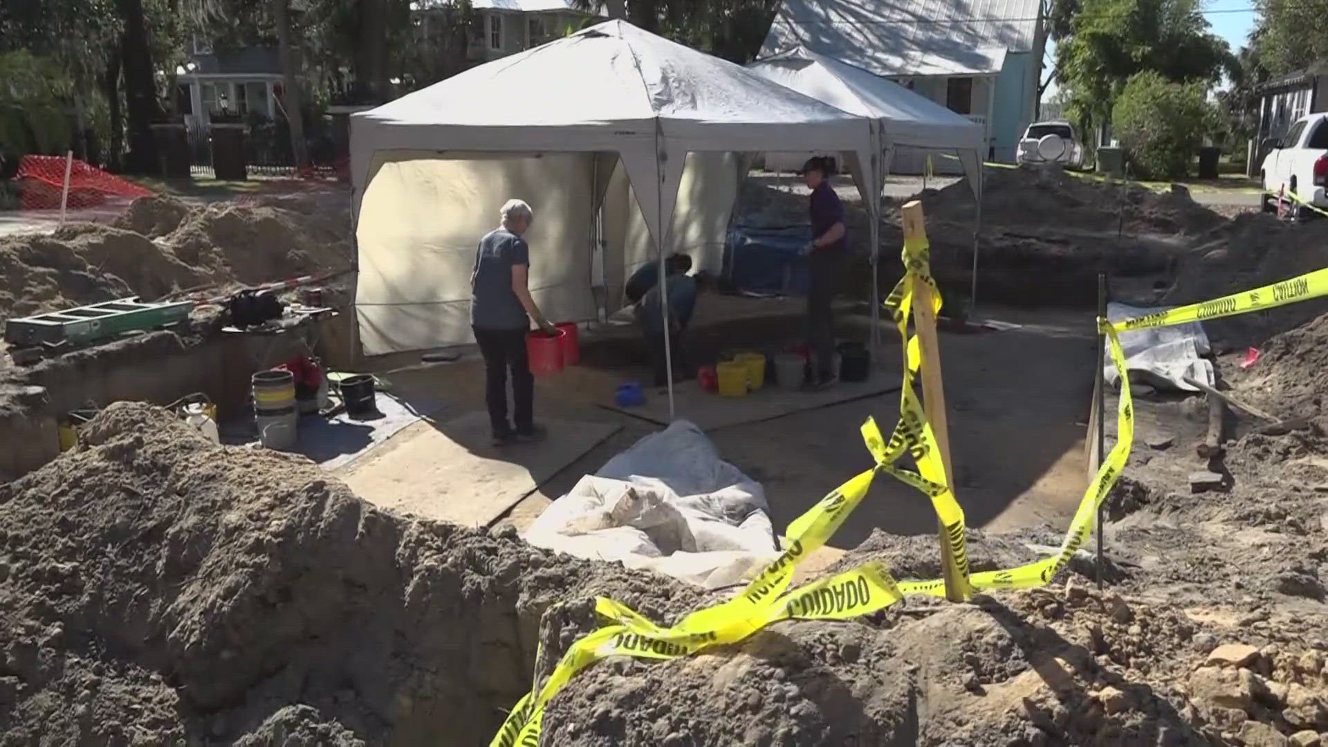 Archeologists believe they've discovered evidence of a British fort in ...