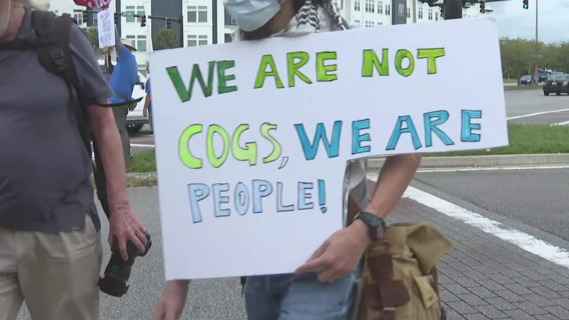 Jacksonville Labor Day protest highlights economic inequality ...