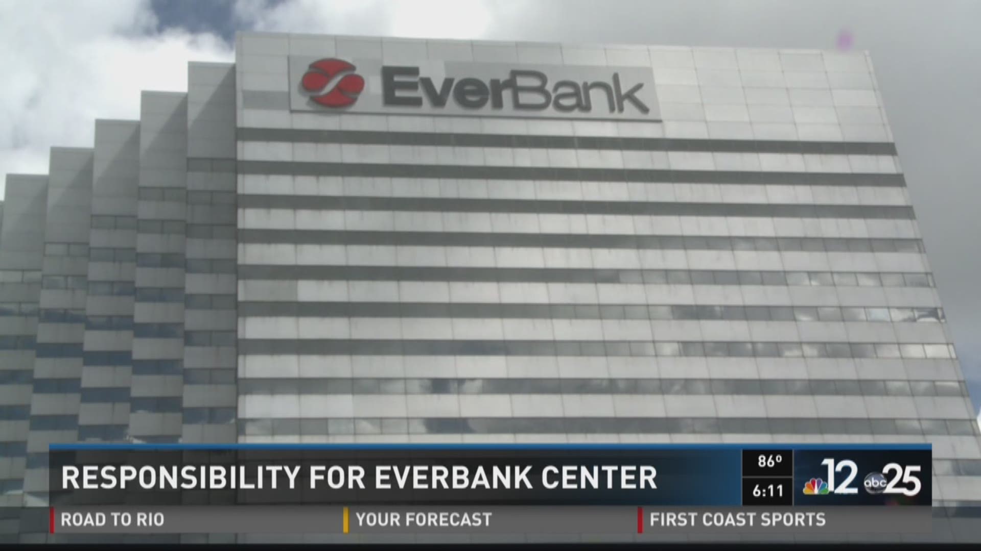 Who is responsible for a potentially dangerous Everbank Center ...