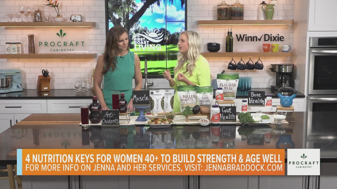 Main Nutrition Keys for Women 40+ to Build Strength and Age Well ...