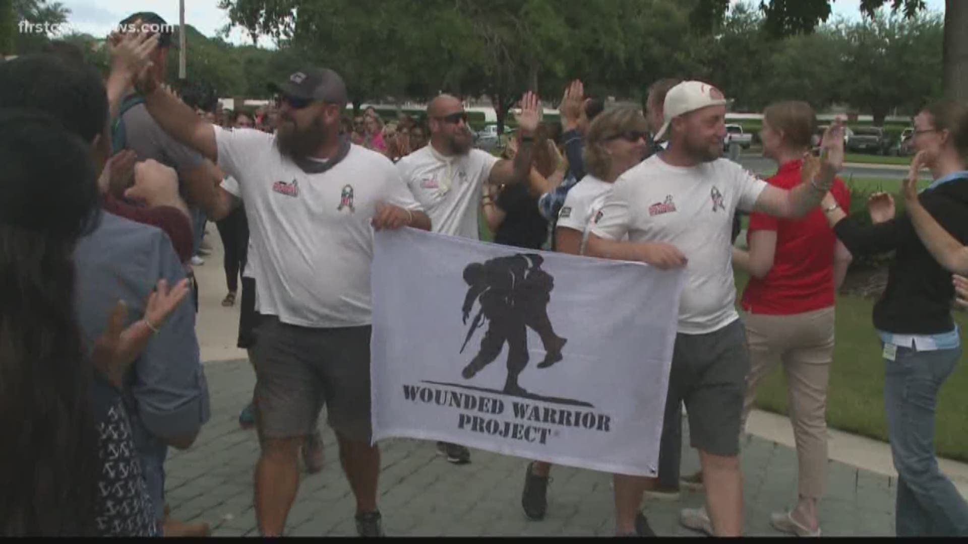 The Walking with the Wounded charity does Walk of America to help ...