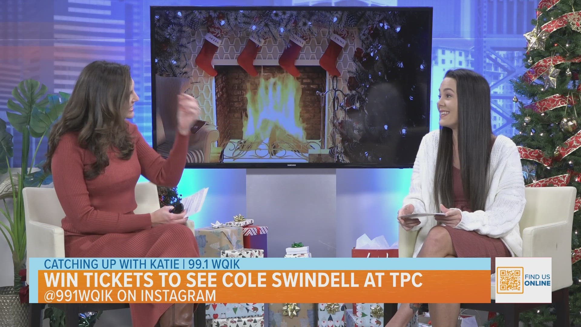 Catching up with Katie from 99.1 WQIK ahead of the holidays ...