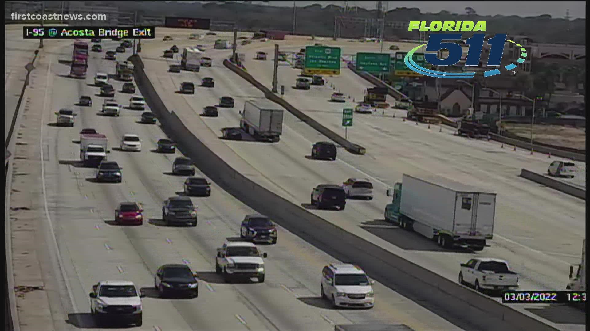 I-95 overpass on Hendricks Avenue damaged | firstcoastnews.com