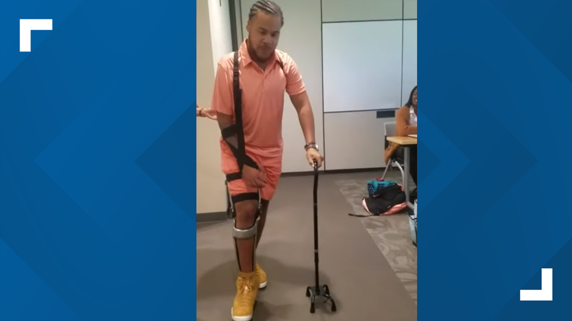 Not expected to walk or talk again, Drew Kohn is soaring to new heights ...