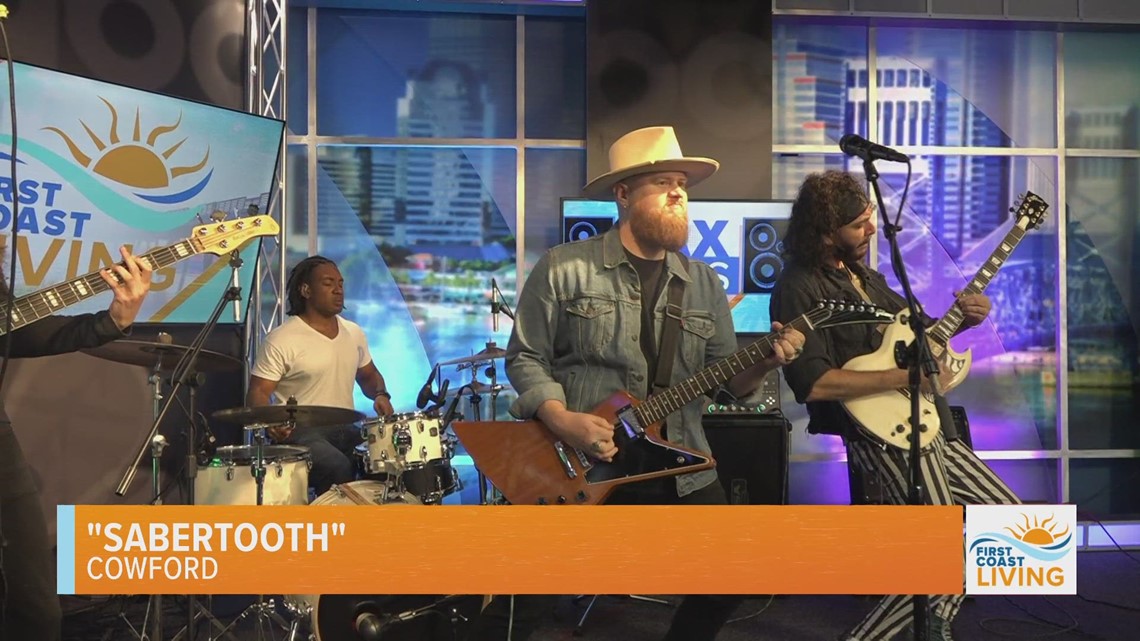 Cowford performs 'Sabertooth' in the First Coast Living studio ...