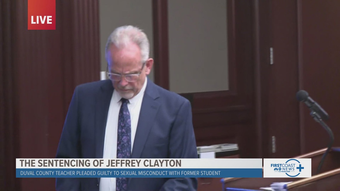 'I failed those who trusted me': Former DA teacher Jeffrey Clayton takes stand before sentencing ...