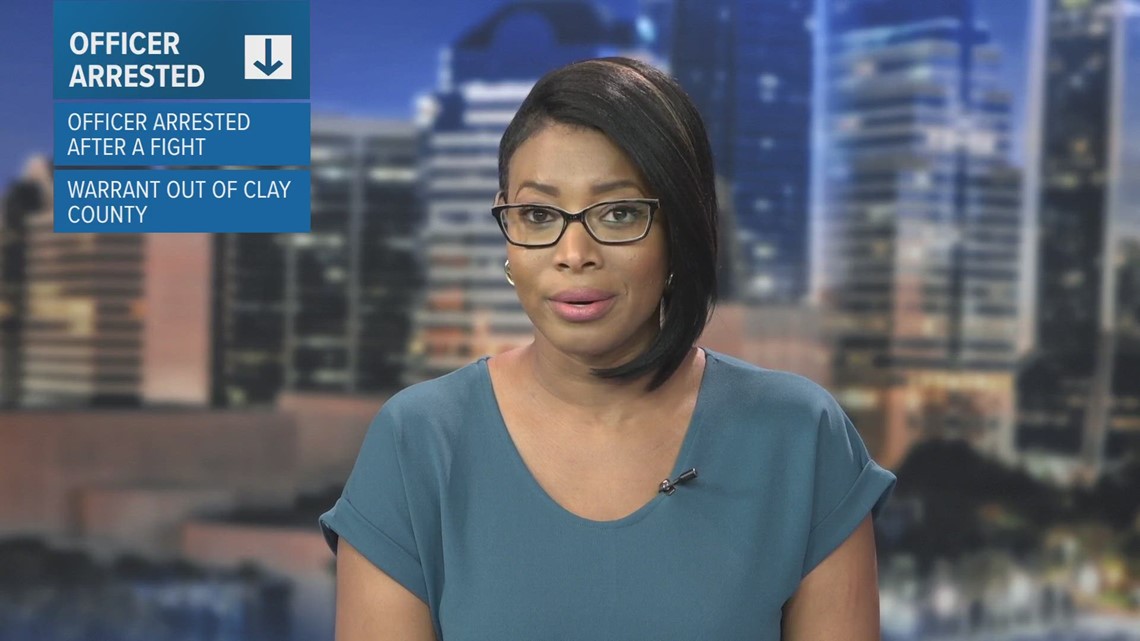 JSO officer threw unopened beer at woman's face, arrest report ...