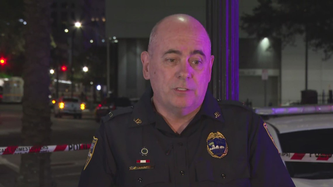 Suspect brought into custody during JSO press conference ...