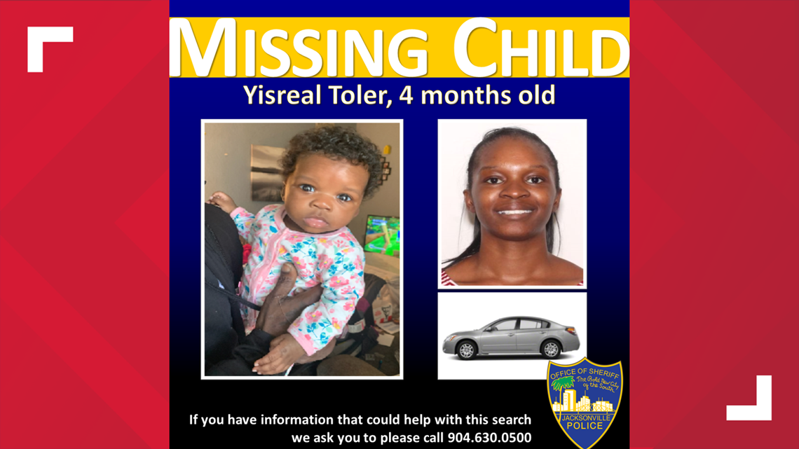 Missing 4-month-old baby, mother found safe | firstcoastnews.com